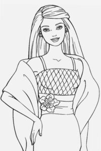 Barbie Boyama Sayfası » Alışkanlık