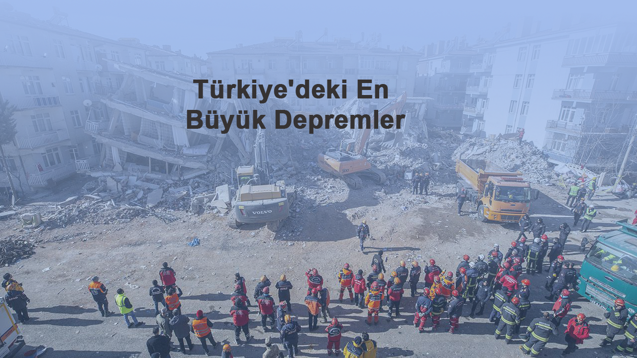 Türkiye'deki En Büyük Depremler » Alışkanlık